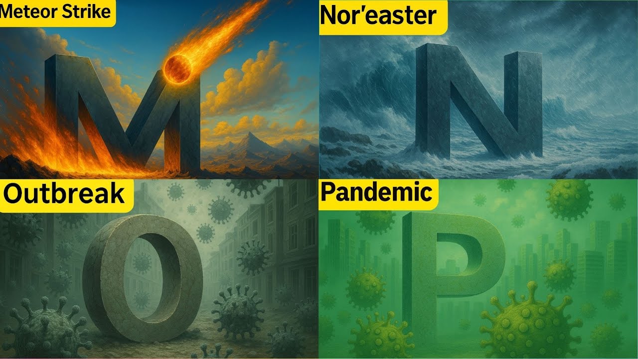 ABC Disasters Song 🌍 | Learn 26 Earth Disasters A–Z with Fun English ...