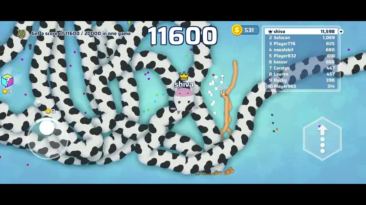 best score snake io game #snake #snakegame #mahadev 🐍🐍 🐍🐍🐍 - YouTube