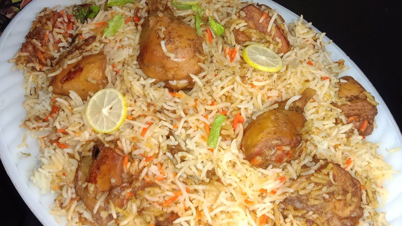 Chicken Biryani | Recipe of Chicken Briyani | Kitchen Menu - YouTube