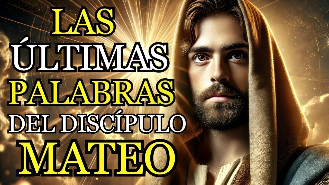 Últimas Palabras del Discípulo Mateo: Su Impactante Mensaje Final - YouTube
