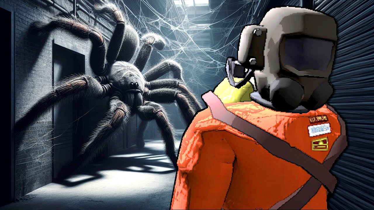 A GIANT SPIDER IS HUNTING US in Lethal Company! - YouTube