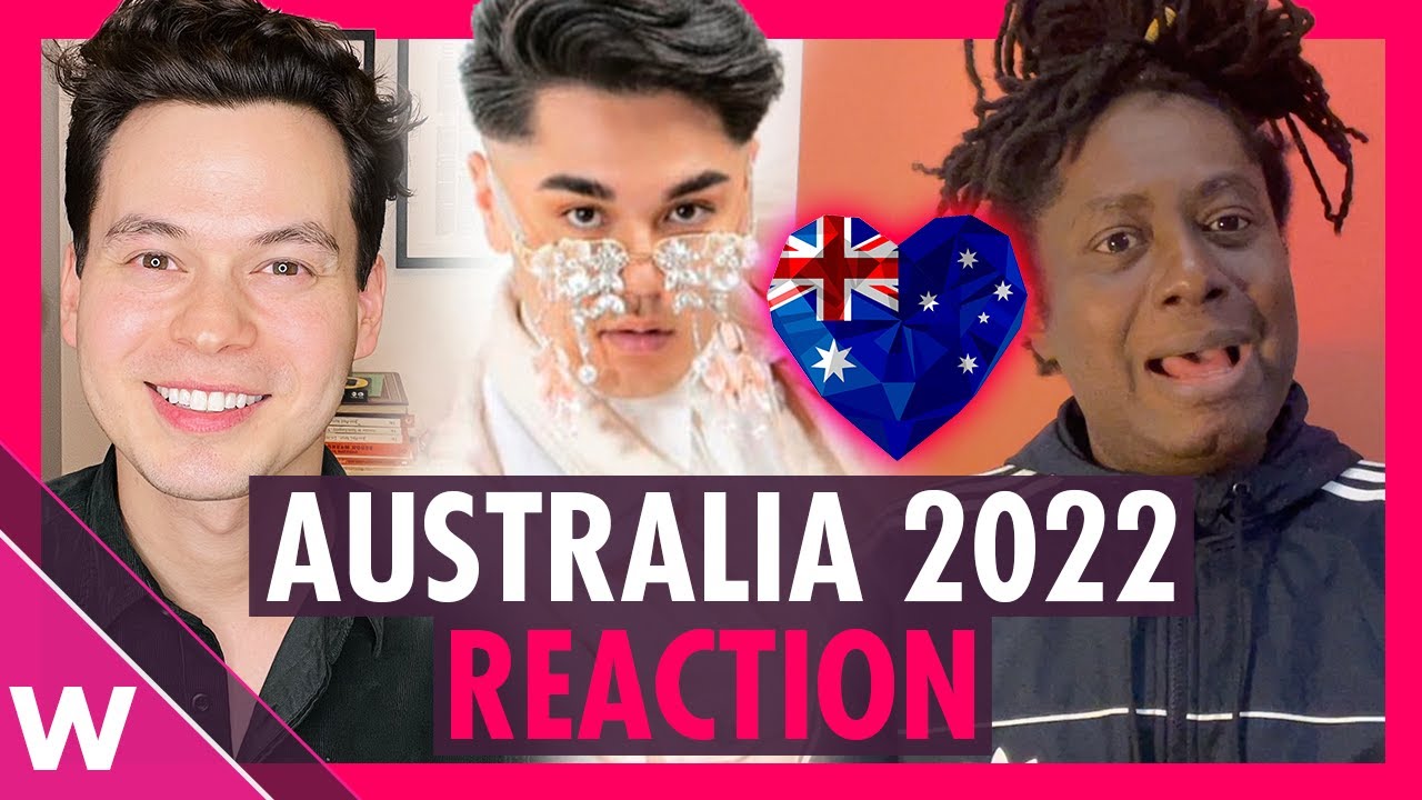 Sheldon Riley "Not the Same" Reaction " | Australia Eurovision 2022 ...