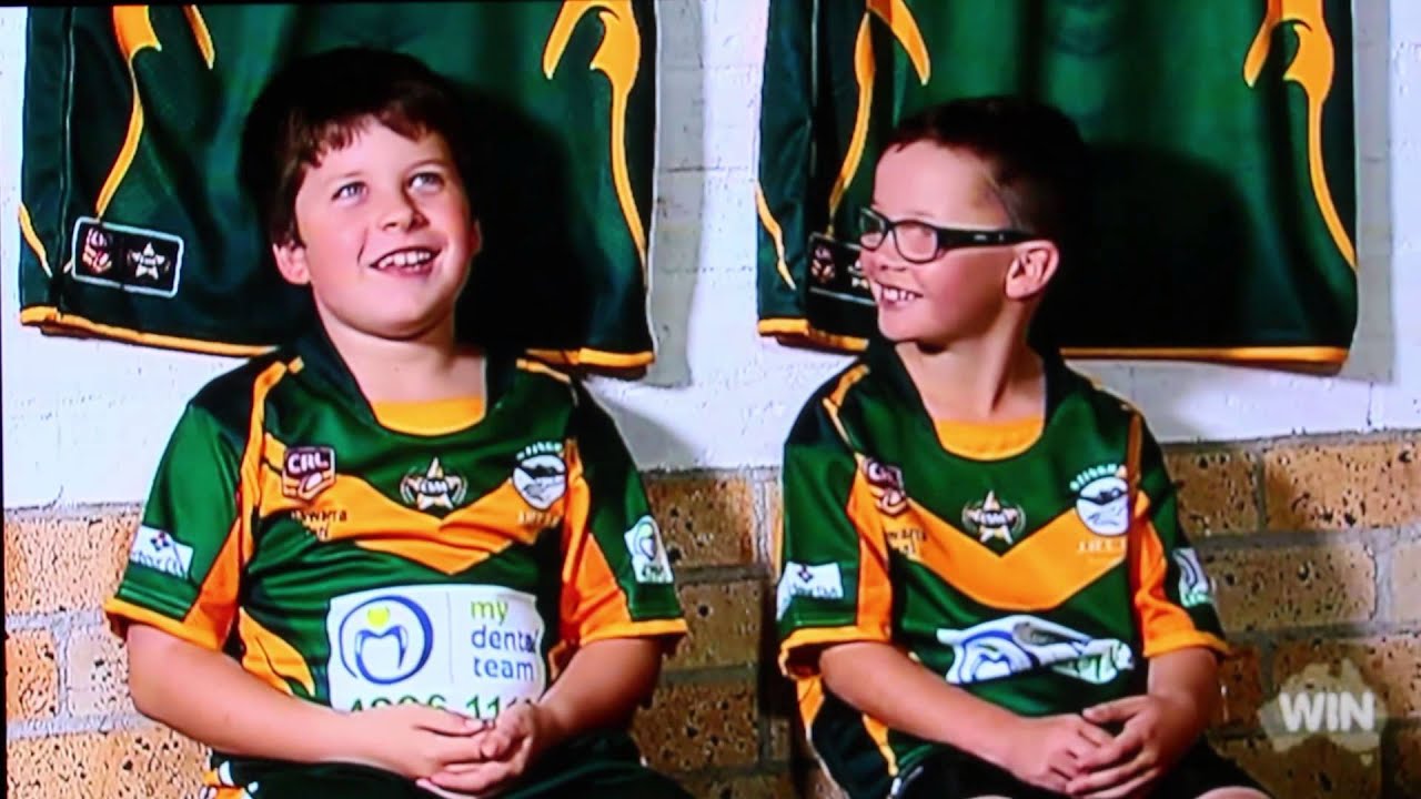 U9's - Footy Show Small Talk with The Big Marn - YouTube