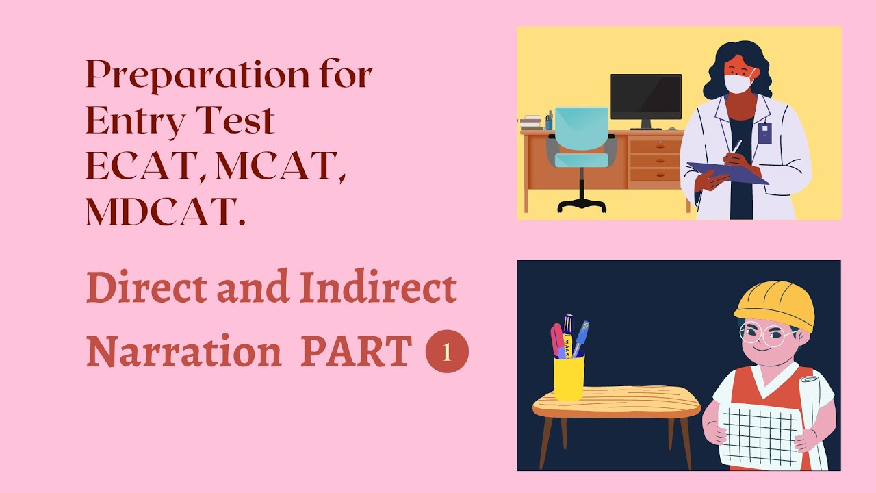Preparation for English Entry Test (ECAT, MCAT, and MDCAT). - YouTube