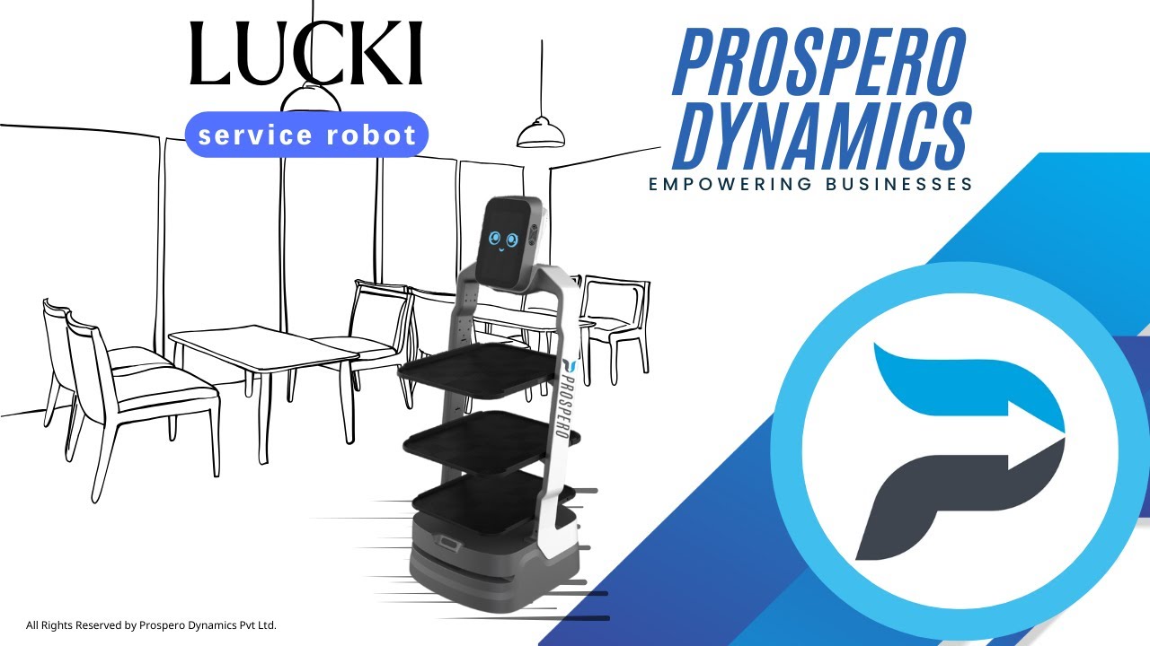 Interactive Service Robot for Restaurant and Delivery - YouTube