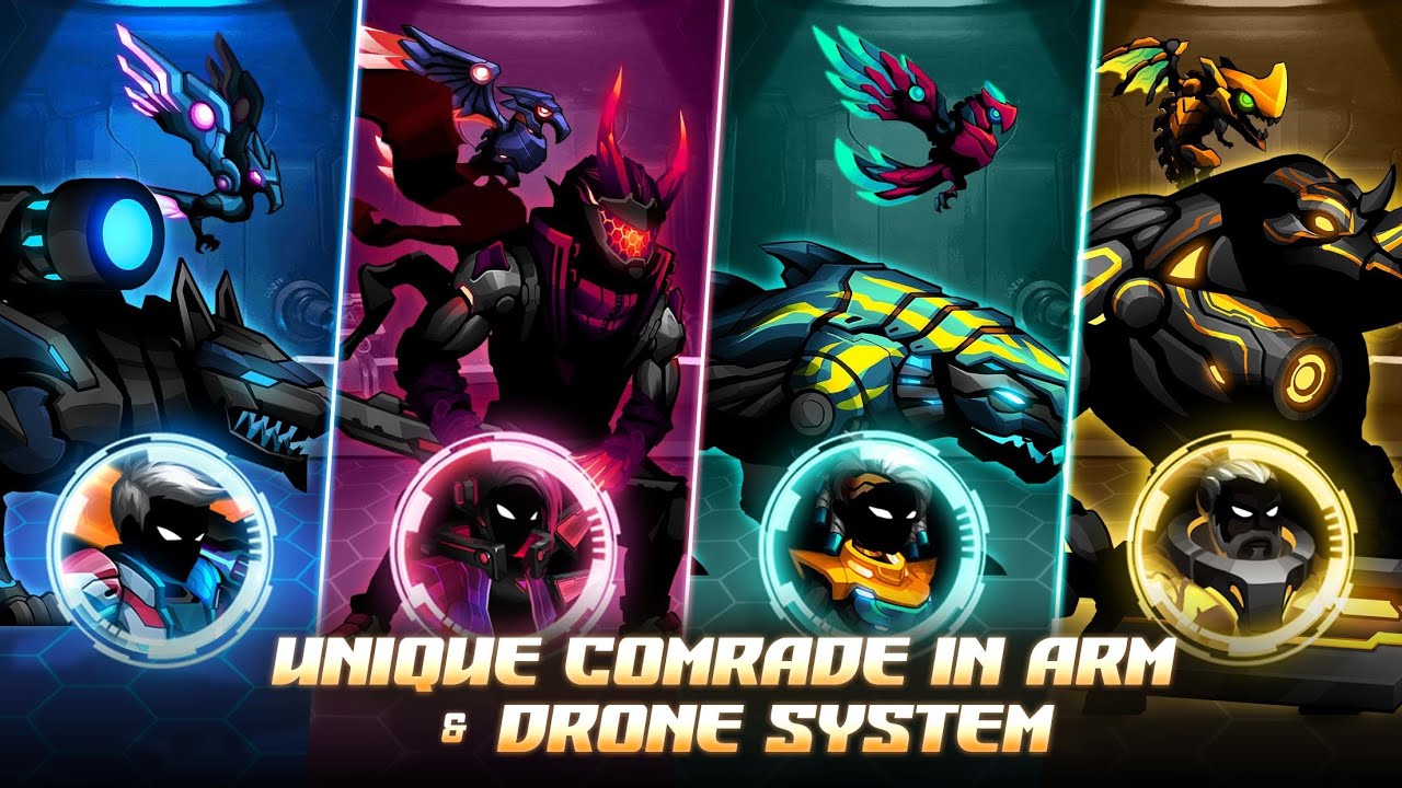 Cyber Fighters: Cyberpunk Stickman Impact Fighting - Gameplay ...