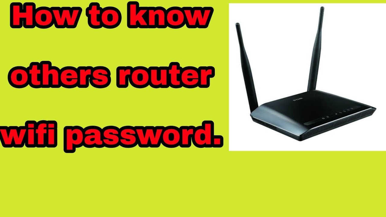 How To Hack Wifi Password How To Others Wifi Password YouTube How To Hack Wifi Password How To Others Wifi Password YouTube