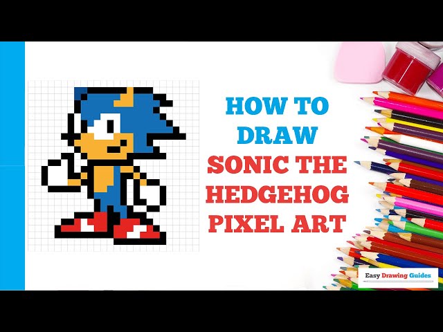 8 Bit Sonic The Hedgehog Grid
