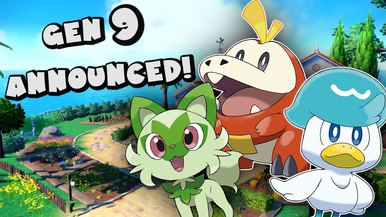 Pokémon Gen 9 Announced! - YouTube