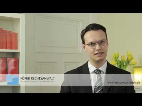 Rechtsanwalt Köper Hamburg - Schwerbehindertenausweis und Frührente