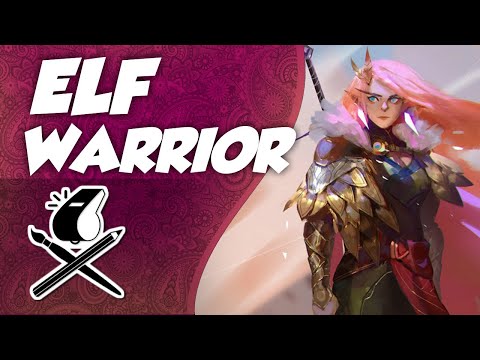 Character Design Challenge: Elf Warrior