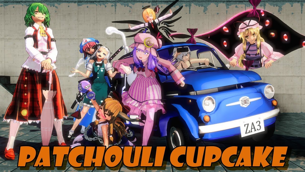 {Touhou MMD} Patchouli Cupcake: Side Story - YouTube