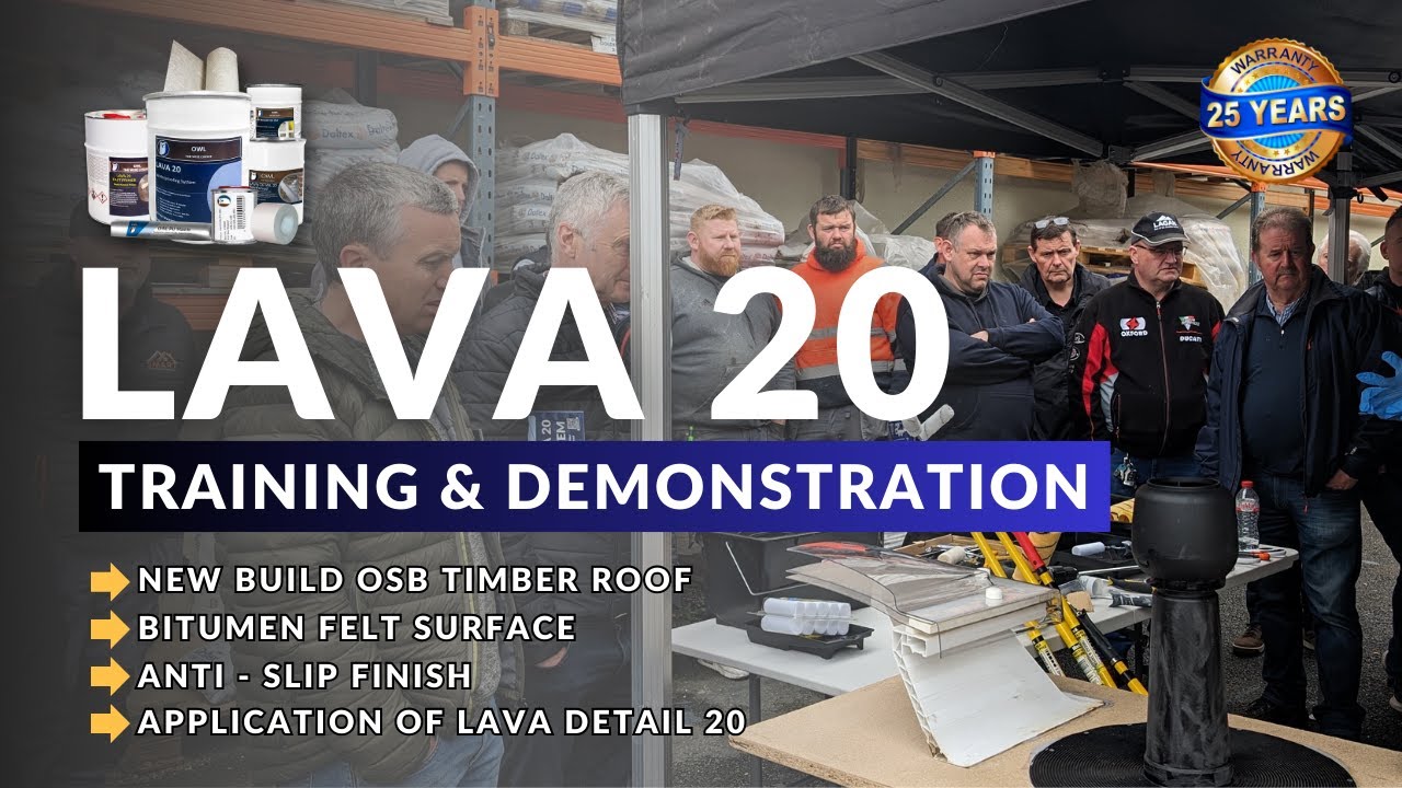 Owl Waterproofing: Training & Demonstration 2024 I OWL Lava 20 System ...