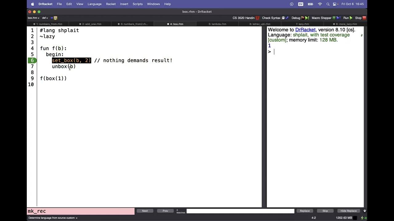 Shplait Lazy 3 — state and laziness - YouTube