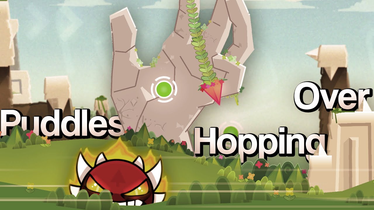 Hopping Over Puddles 100% (3th Extreme Demon) - Geometry Dash 2.2 - YouTube