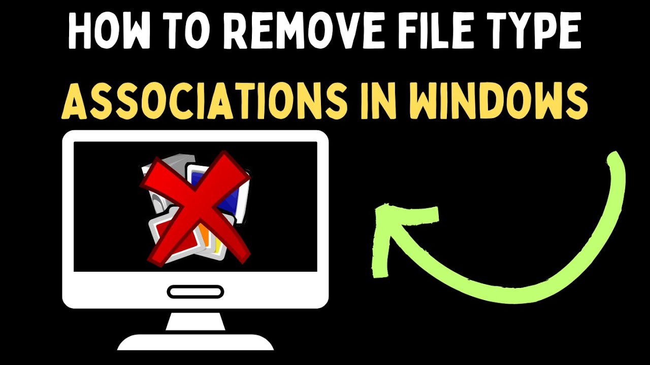 How To Remove File Type Associations in Windows 11 - YouTube