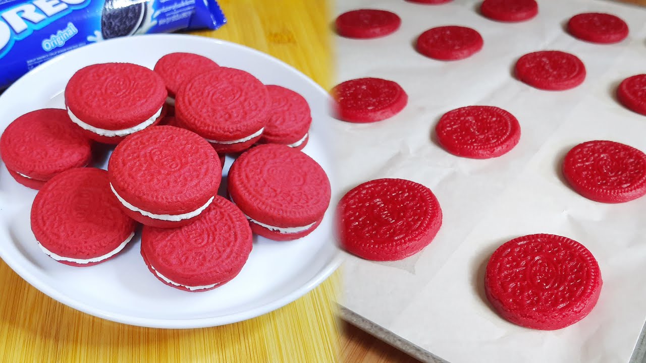 RESEP OREO SUPREME DENGAN 5 BAHAN | OREO VIRAL - YouTube