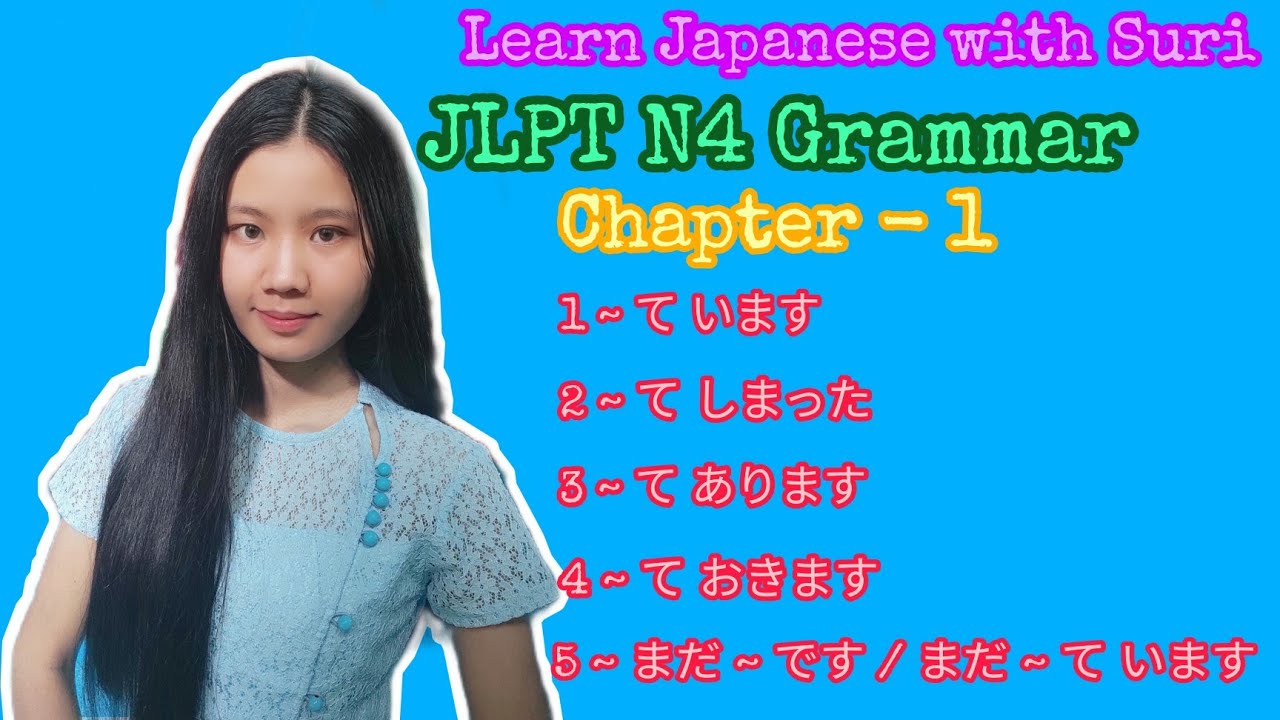 JLPT N4 Grammar Chapter - 1 - YouTube
