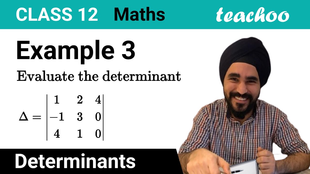 Example 3 - Evaluate determinant - Class 12 CBSE NCERT - Examples ...