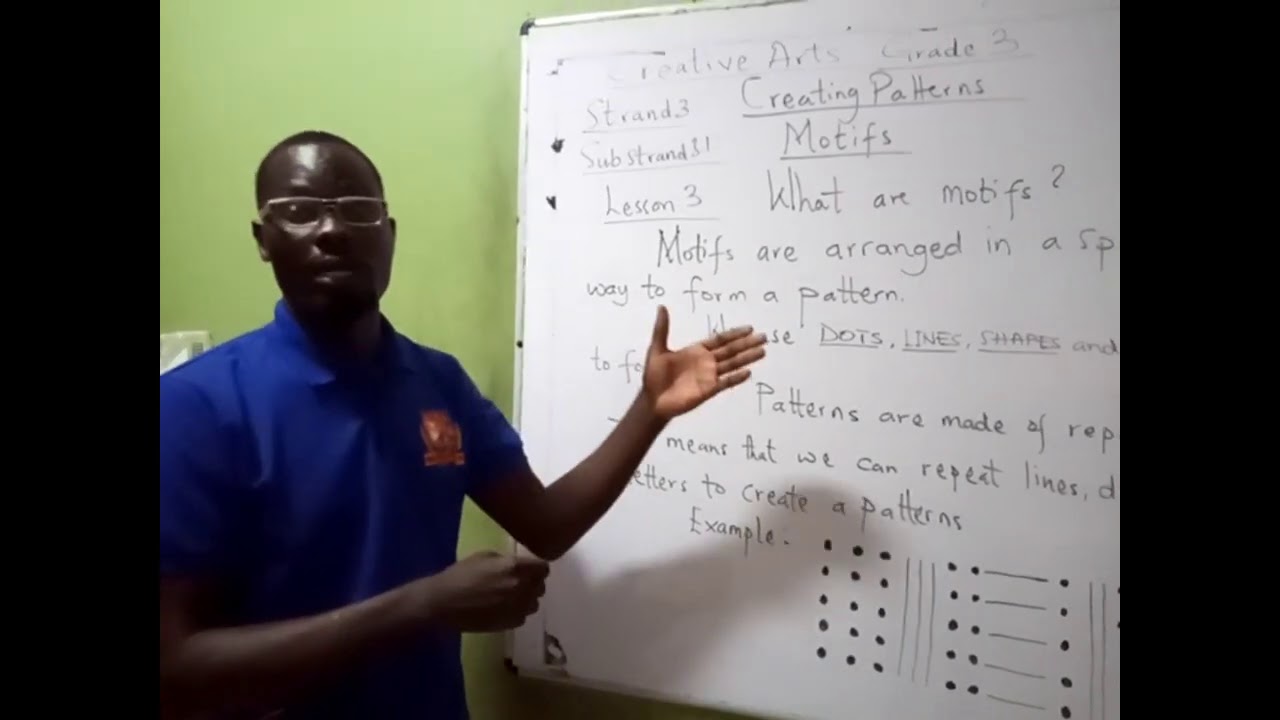 GRADE 3 CREATIVE ARTS LESSON - YouTube