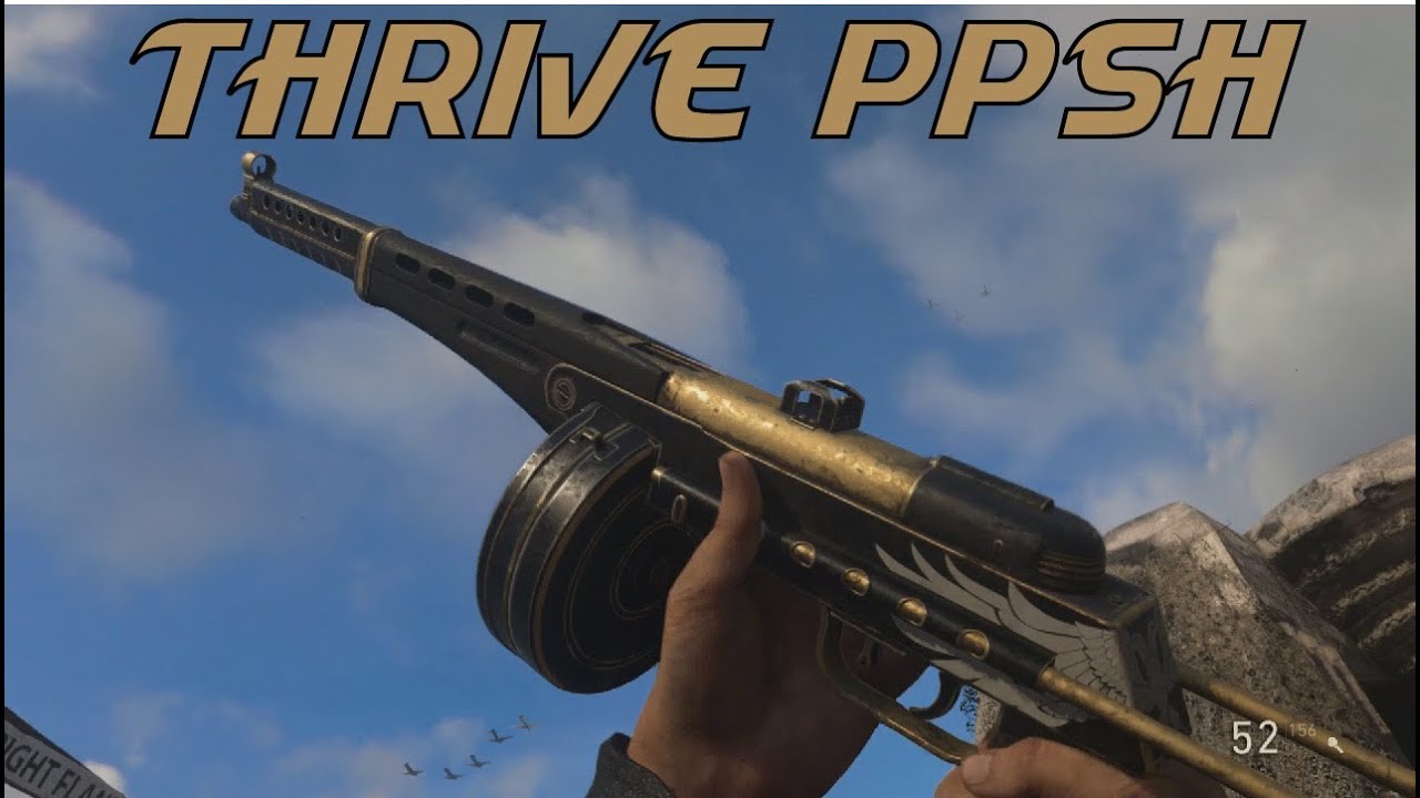 Call of Duty WW2- Unlocking the Thrive PPSH-41 - YouTube