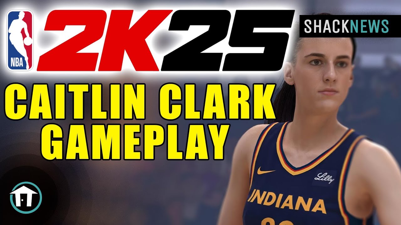 NBA 2K25 - Caitlin Clark vs. Angel Reese WNBA Gameplay - YouTube