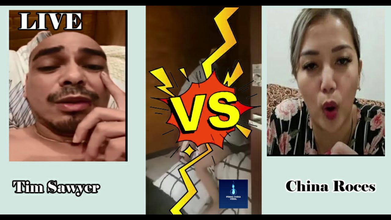 Facebook Live ni China Roces Matapos Mahuli si Tim Sawyer na May ...