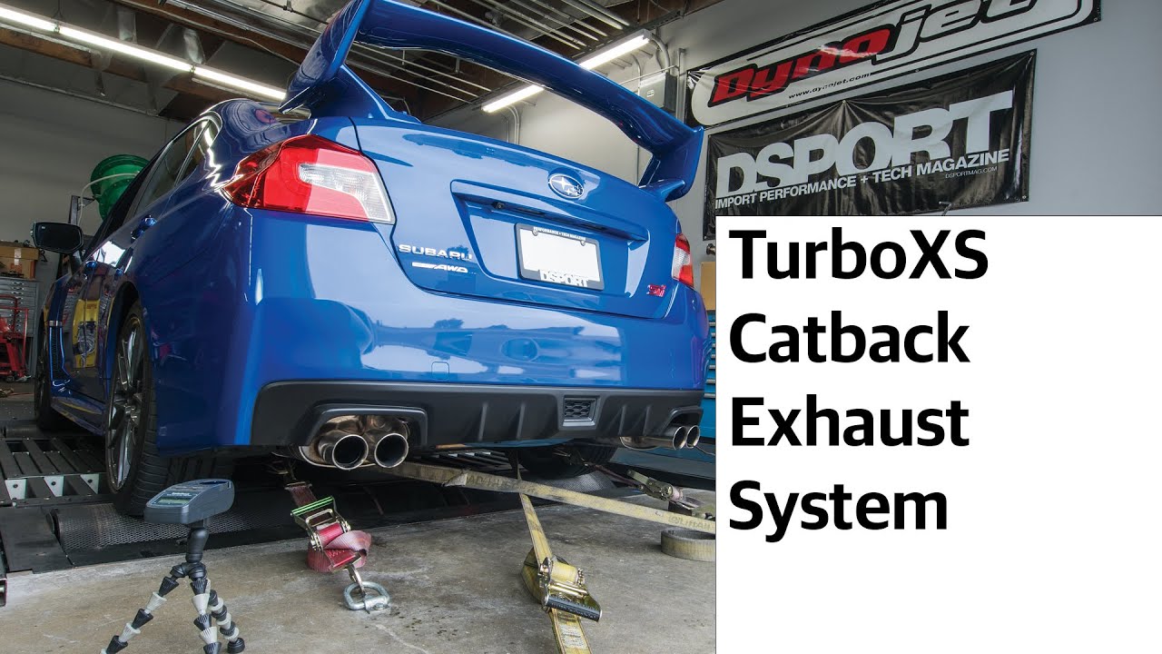 Dyno test for TurboXS Catback Exhaust System | 2017 Subaru WRX STI ...