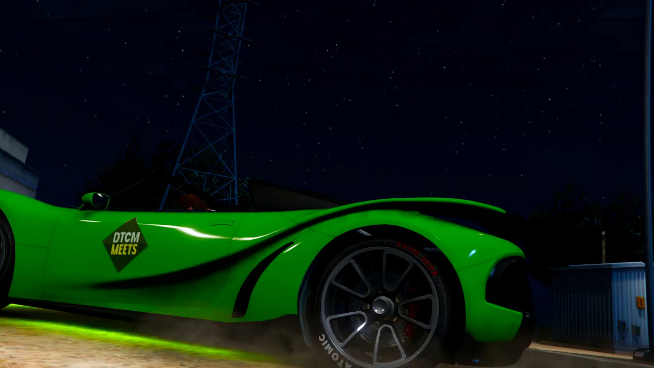 Funny cinematic drag race in GTA - YouTube