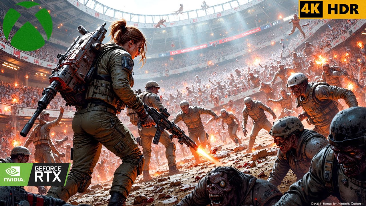WORLD WAR Z™ ZOMBIE Stadium looks SCARY | NEXT-GEN IMMERSIVE ULTRA ...