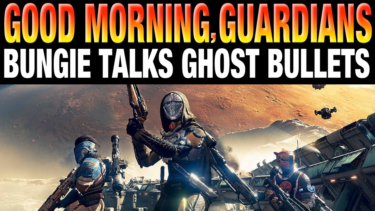 BUNGIE TALKS GHOST BULLETS - DESTINY MLG Event Today! - YouTube