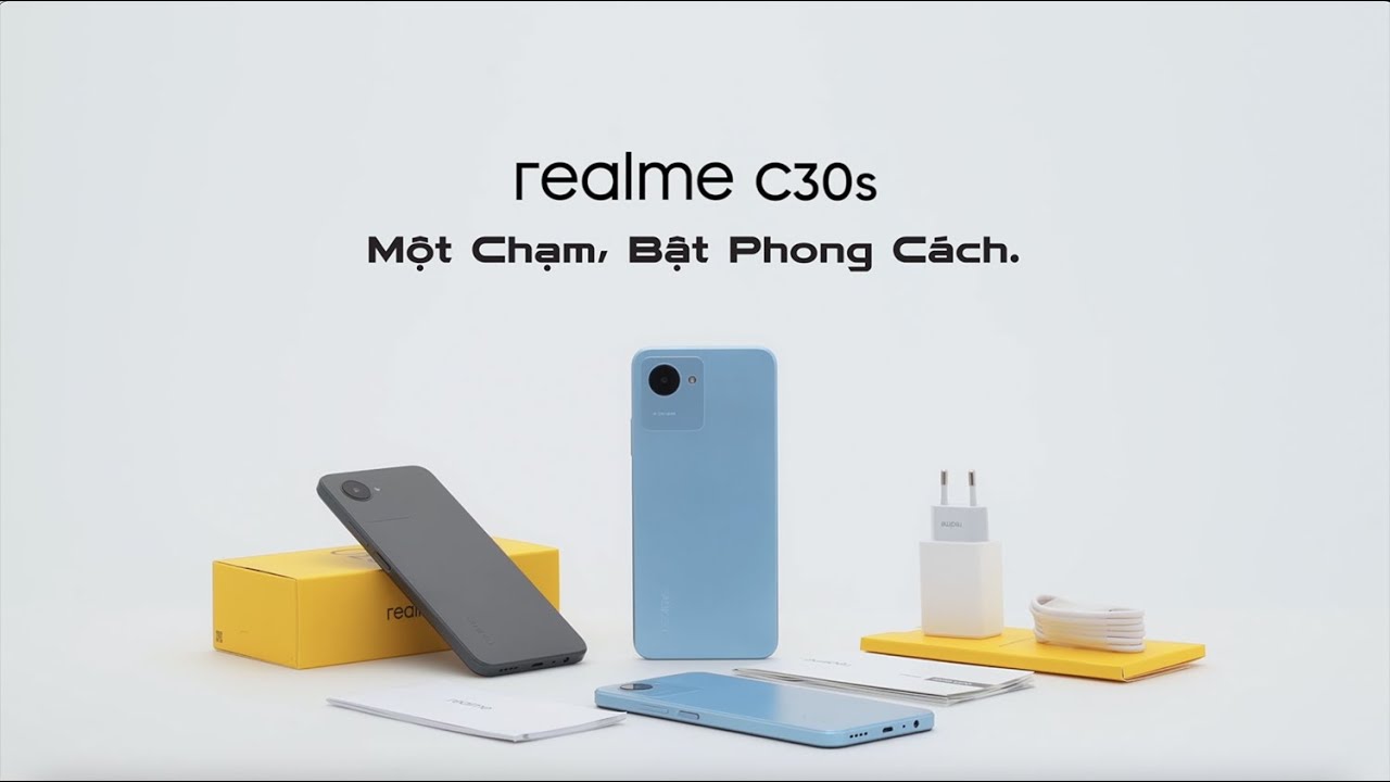 MỞ HỘP REALME C30s - YouTube