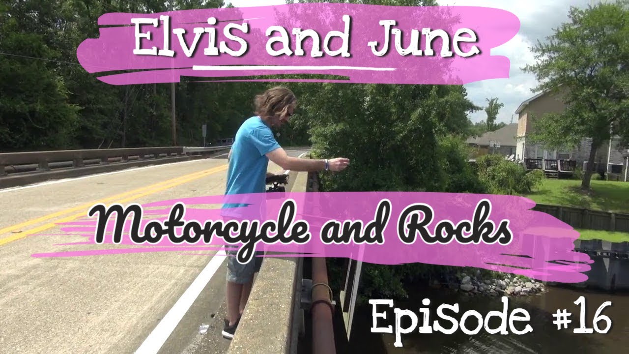 Episode #16 Elvis Presley and June Juanico Riding Motorcycle Throw ...