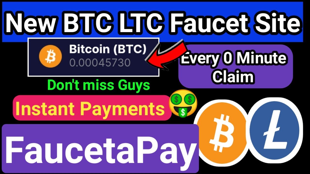 New Free BTC LTC Earning Site | Best Captcha Typing Website | Instant ...