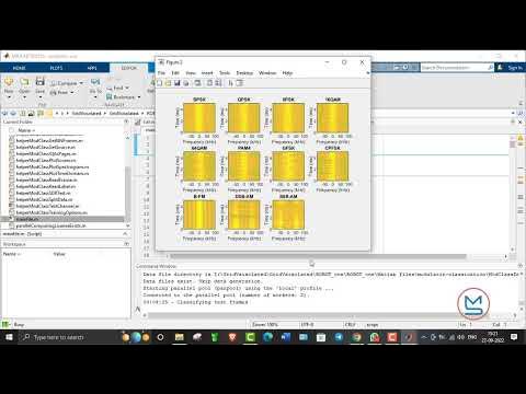 Modulation Classification with Deep Learning using MATLAB | MATLAB solutions #matlab #modulation ...