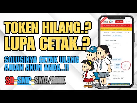 Cara Cetak Ulang Ajuan Akun SPMB 2026 - SD/SMP/SMA/SMK: Solusi Lupa Cetak & Kehilangan Token!