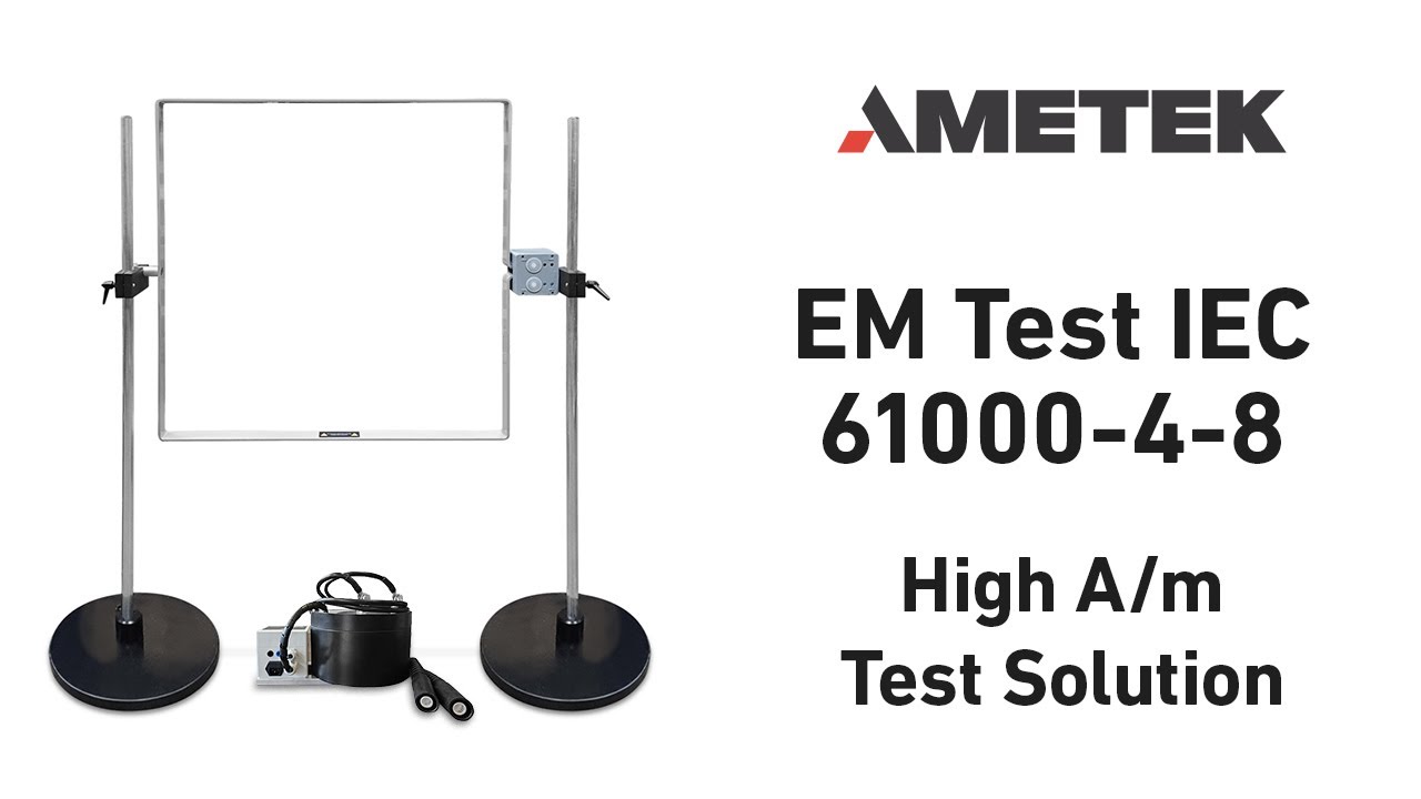 IEC 61000-4-8 EM Test Magnetic Field Test Setup & Equipment Overview ...