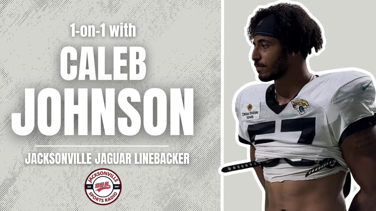 Jacksonville Jaguars Linebacker Caleb Johnson 1-on-1| 2024 Training ...