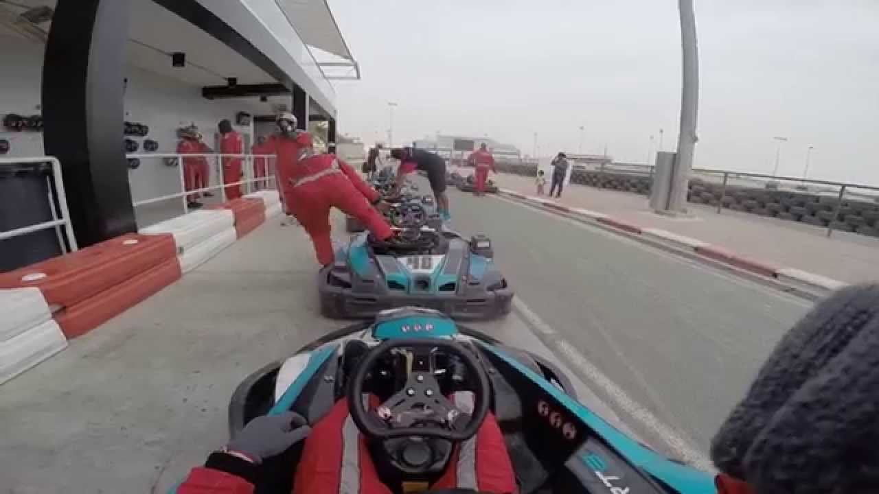Karting in Bahrain with RT8 Part 2 - YouTube
