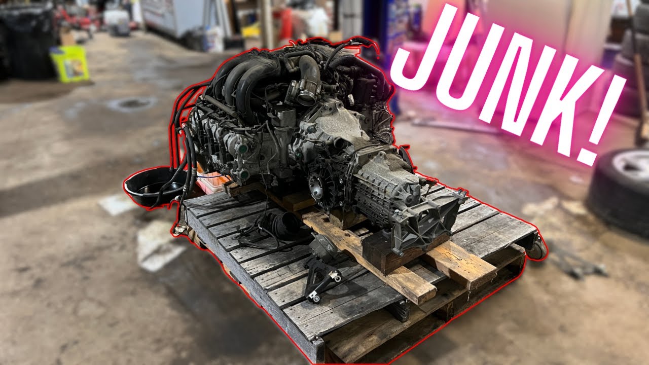 Porsche Boxster Engine Swap: Out with Old! - YouTube