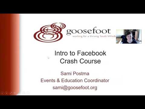 Intro to Facebook Crash Course - YouTube