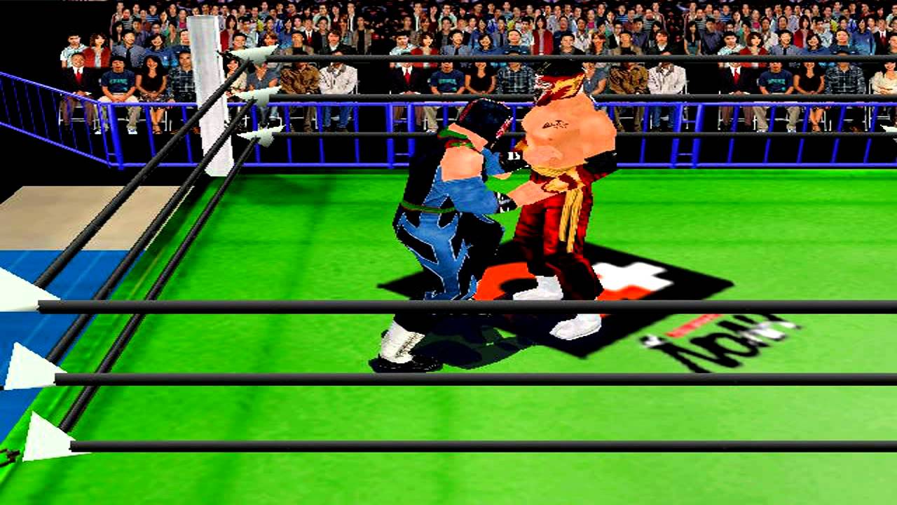 Virtual Pro Wrestling 2 Sims - Gran Naniwa vs Hayabusa - YouTube