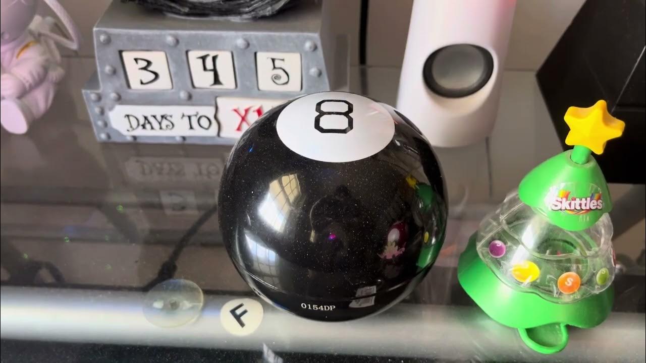 Showing My Magic 8 Ball - YouTube