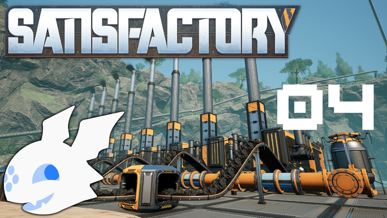 Satisfactory (Beta) 04 - Coal Goal! - YouTube