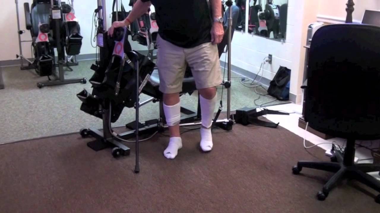 Ted tries the Quadriciser for help with his ALS - YouTube