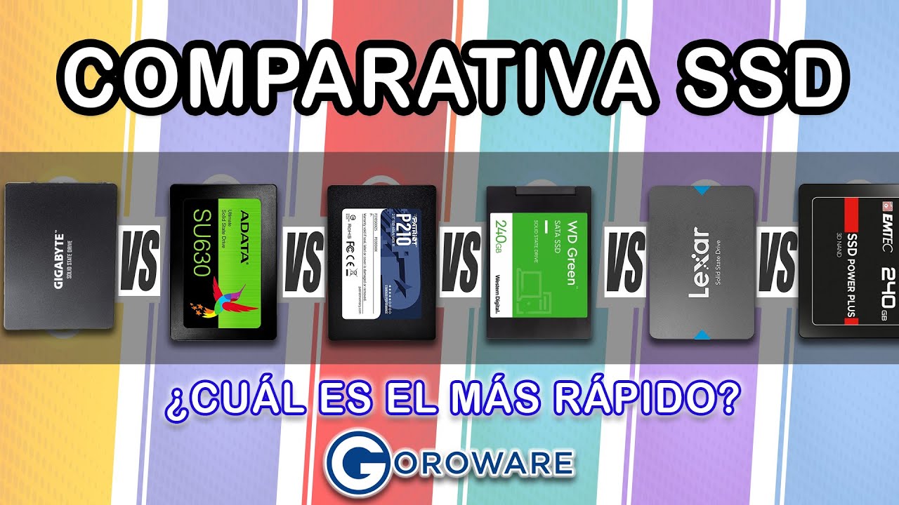 COMPARATIVA SSD SATA: WDGREEN vs GIGABYTE vs LEXAR NQ100 vs EMTEC X150 ...
