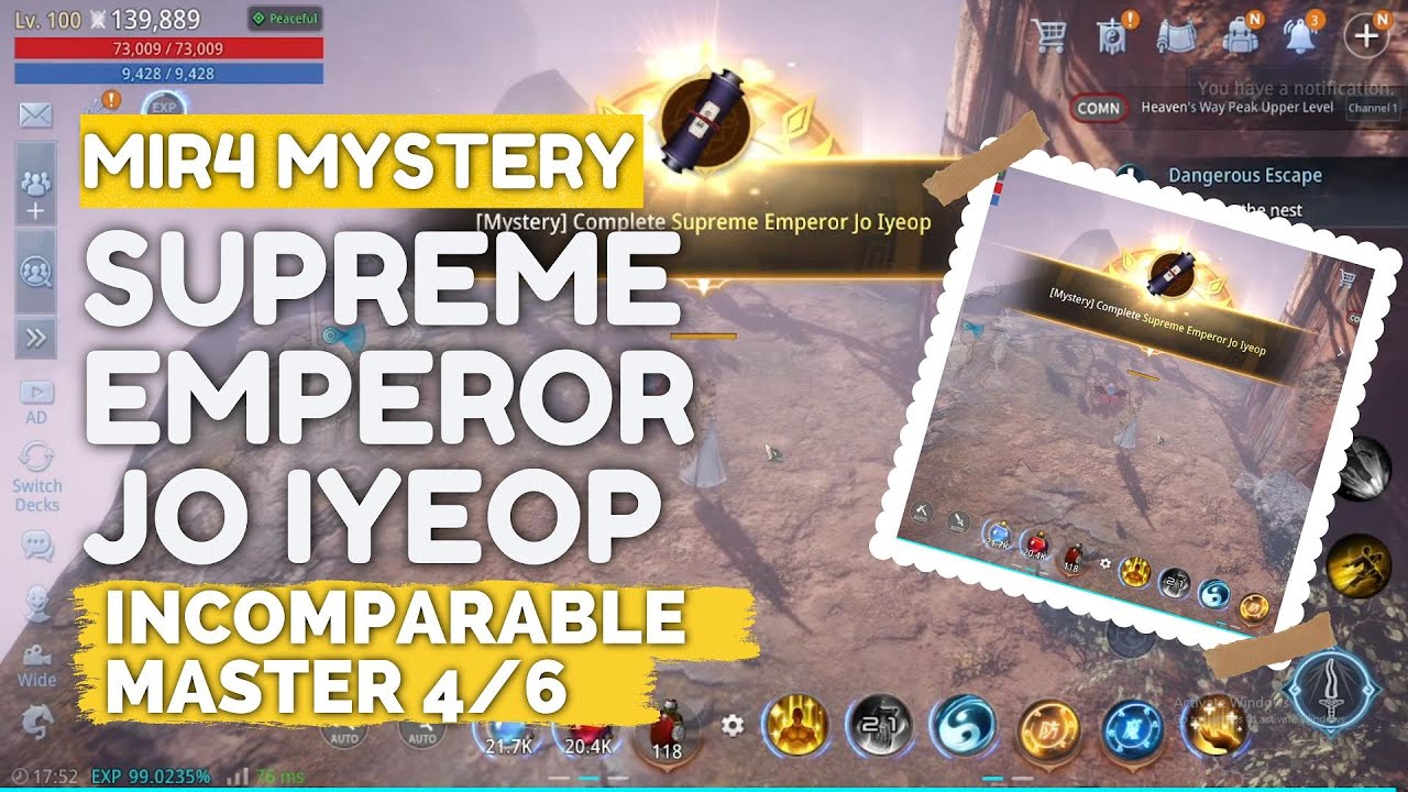 Supreme Emperor Jo Iyeop Incomparable Master 4/6- Fast and Complete ...