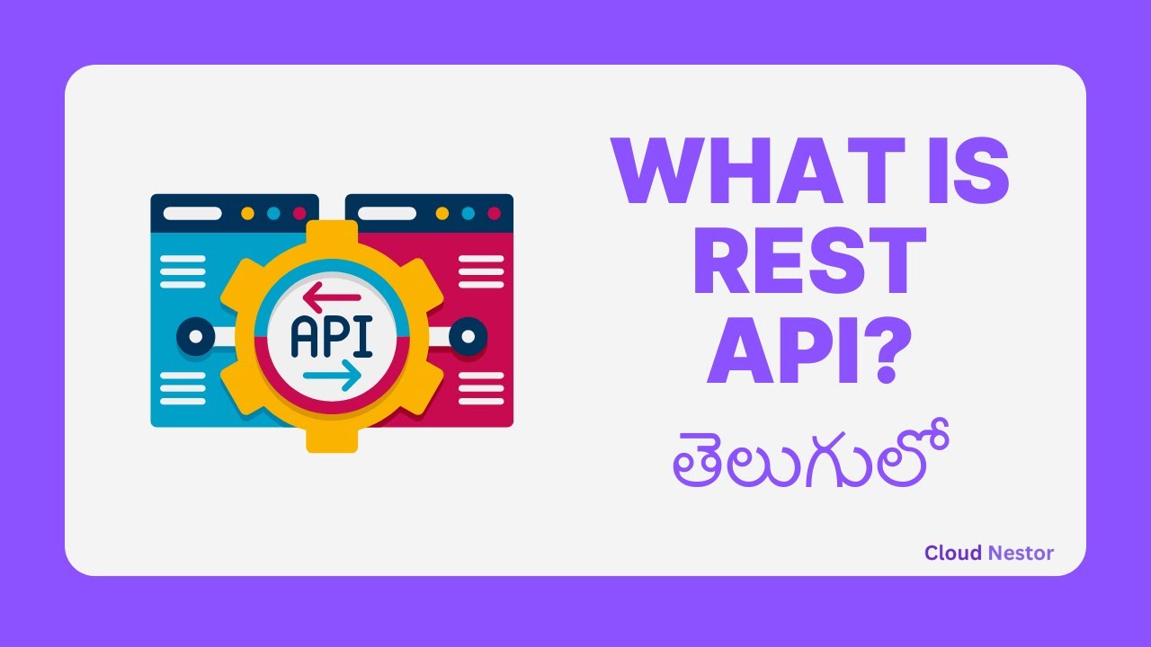 How REST API Works: Practical Examples & Use Cases in Telugu - YouTube