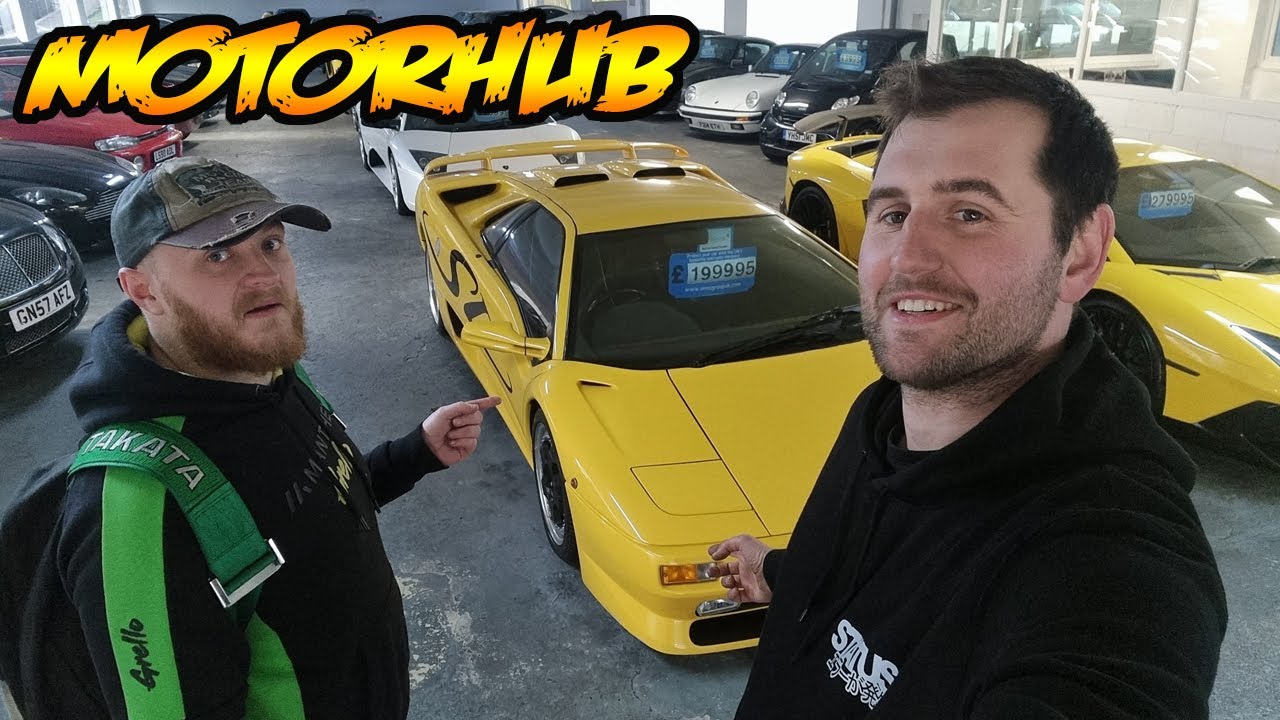 A rare look inside the Uk's ODDEST Supercar dealership l MOTORHUB - YouTube