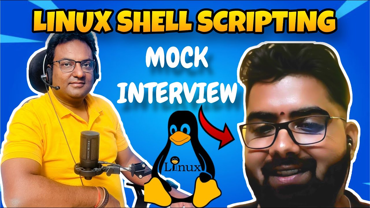 5+ Years Linux Shell Script Mock Interview for Automation Engineer Role ...